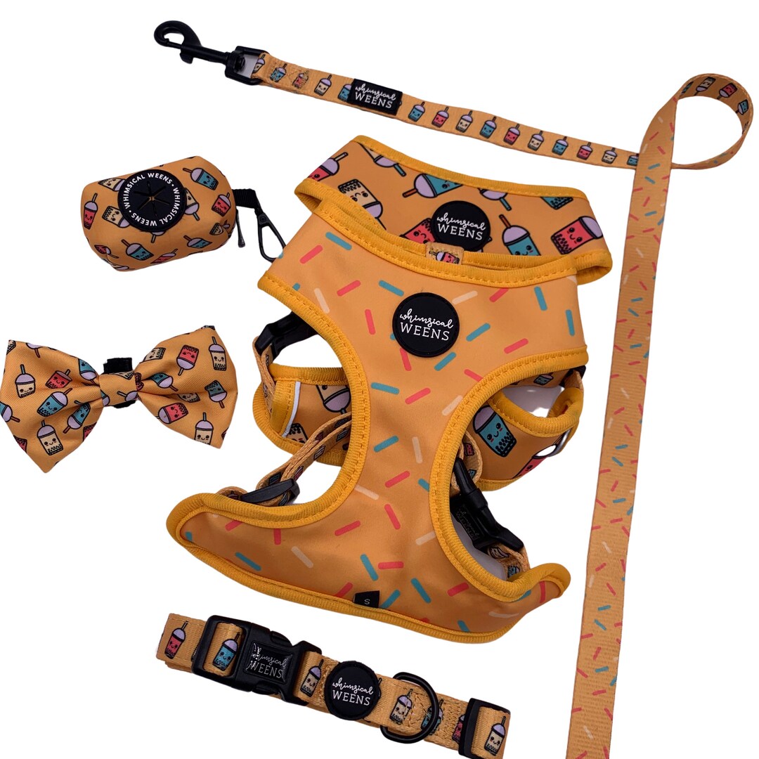Boba Dog Reversible Harness, Harness and Leash Set, Boba Lead ...