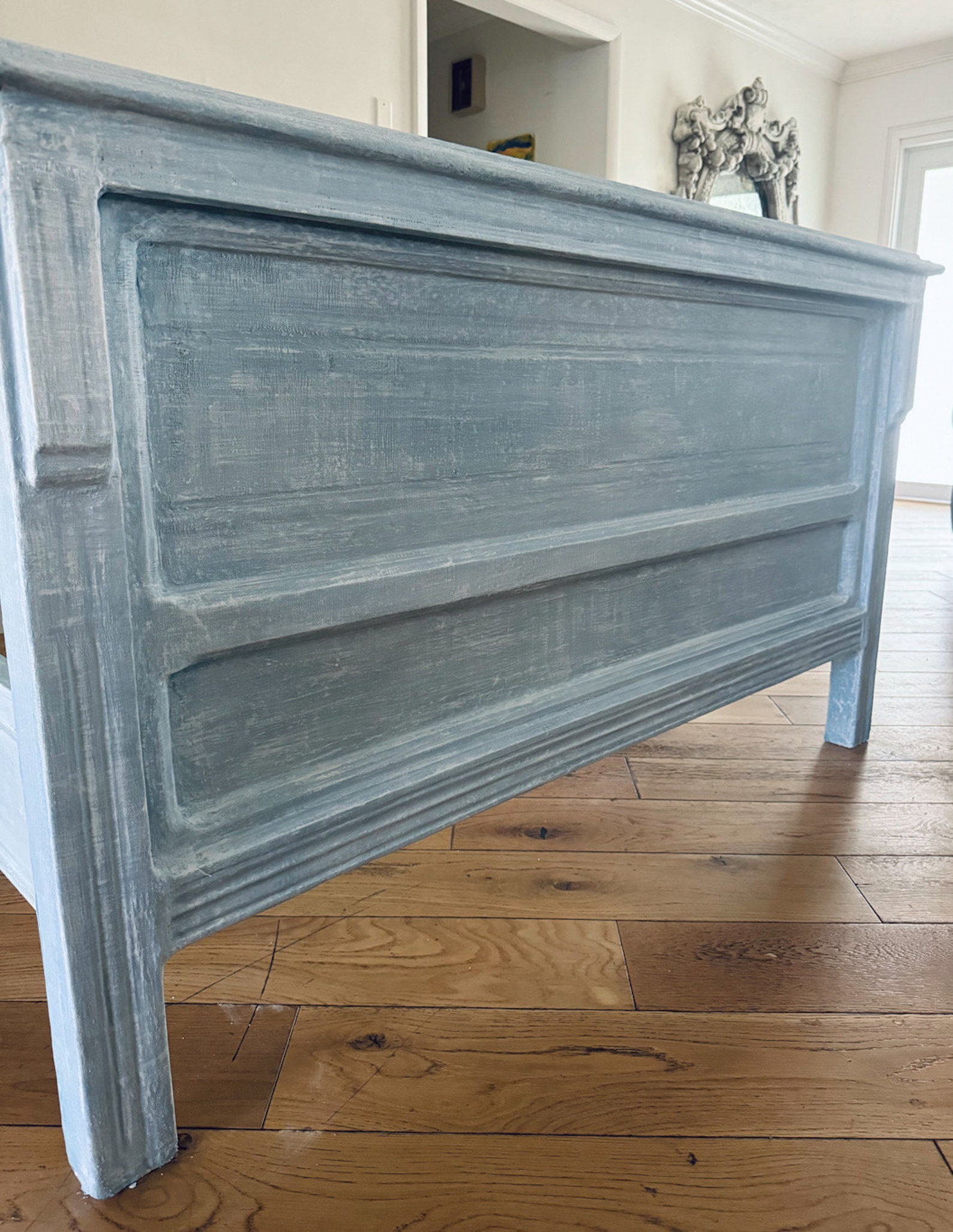 Plaster Linen Wrapped Victorian Bedframe FULL - Etsy