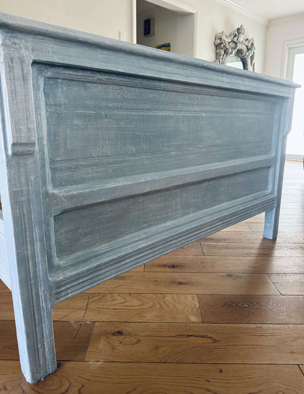 Plaster Linen Wrapped Victorian Bedframe FULL - Etsy