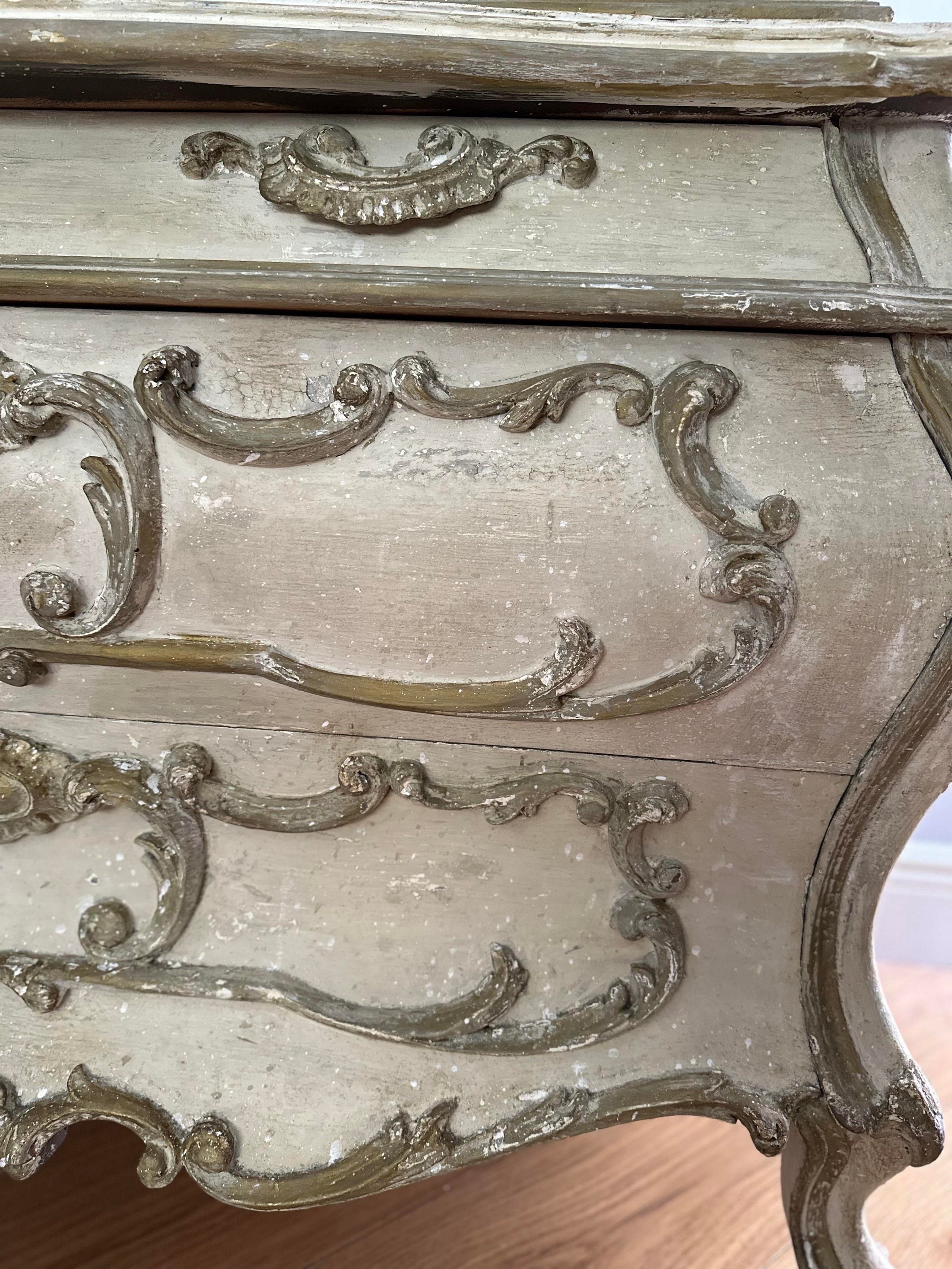 Mid-century Painted French Rococo Armoire - Etsy