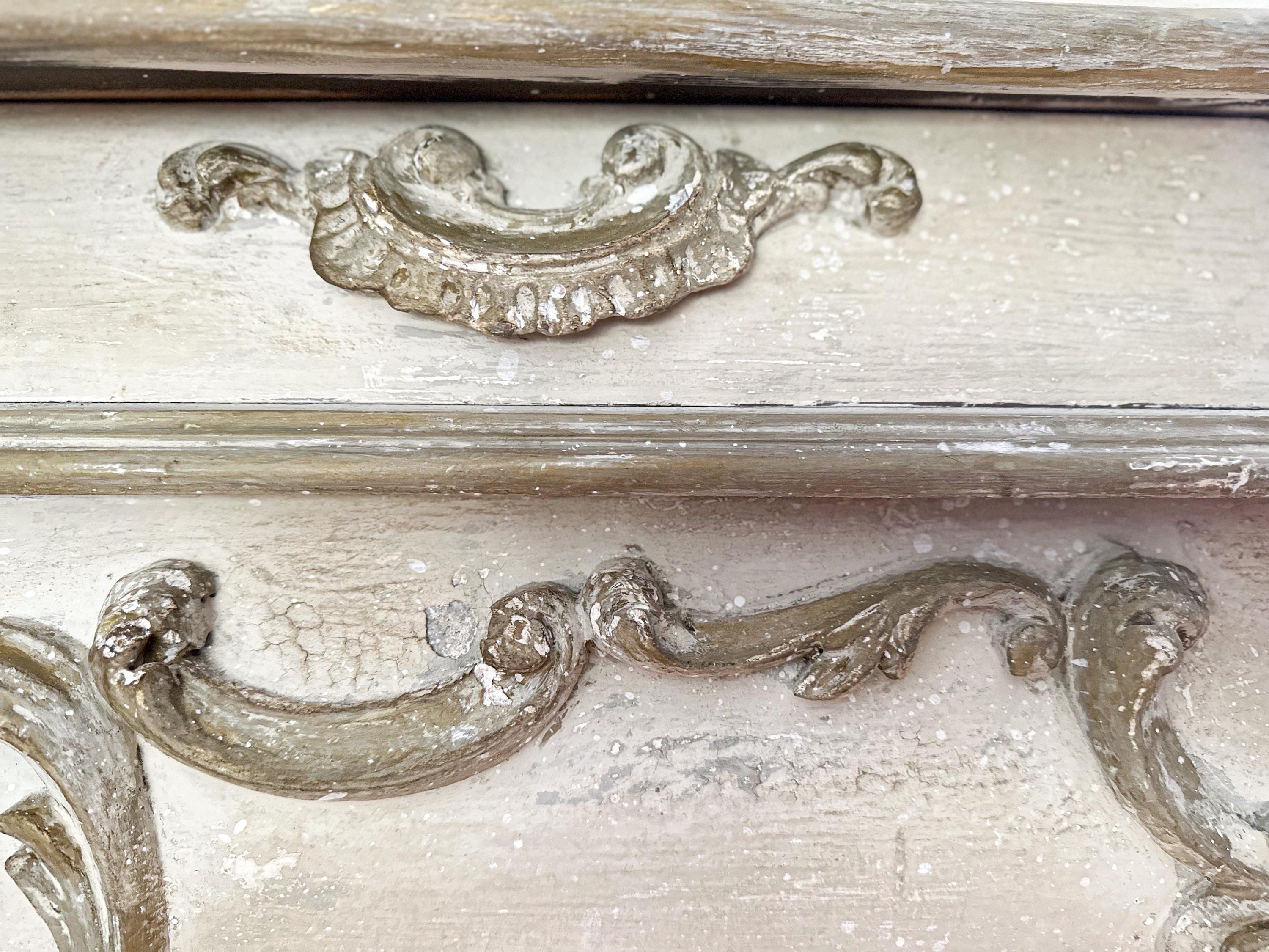 Mid-century Painted French Rococo Armoire - Etsy