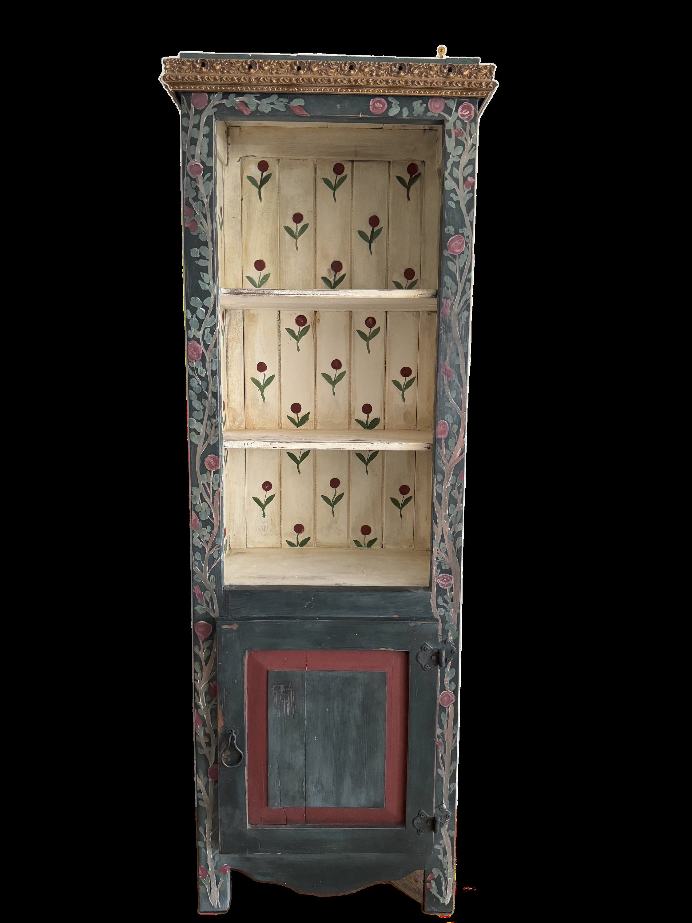 Painted Italian Renaissance Style Bookshelf - Etsy