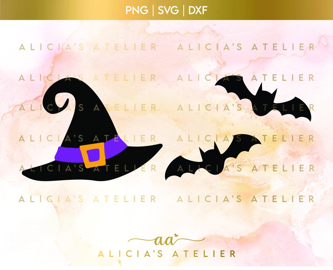 Witch Hat SVG, Bats SVG, Halloween Hat, Witch, It's Frickin Bats, Cut ...