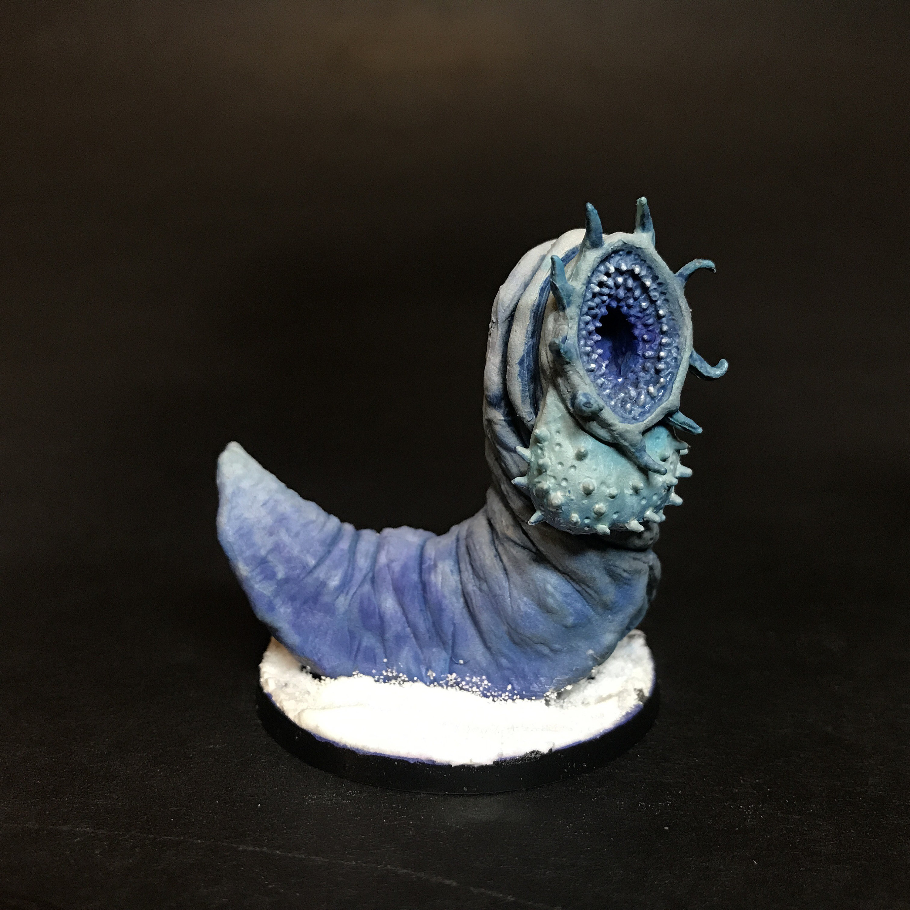 Handpainted Frost Worm Carrion Crawler Mini From Cthulhu - Etsy