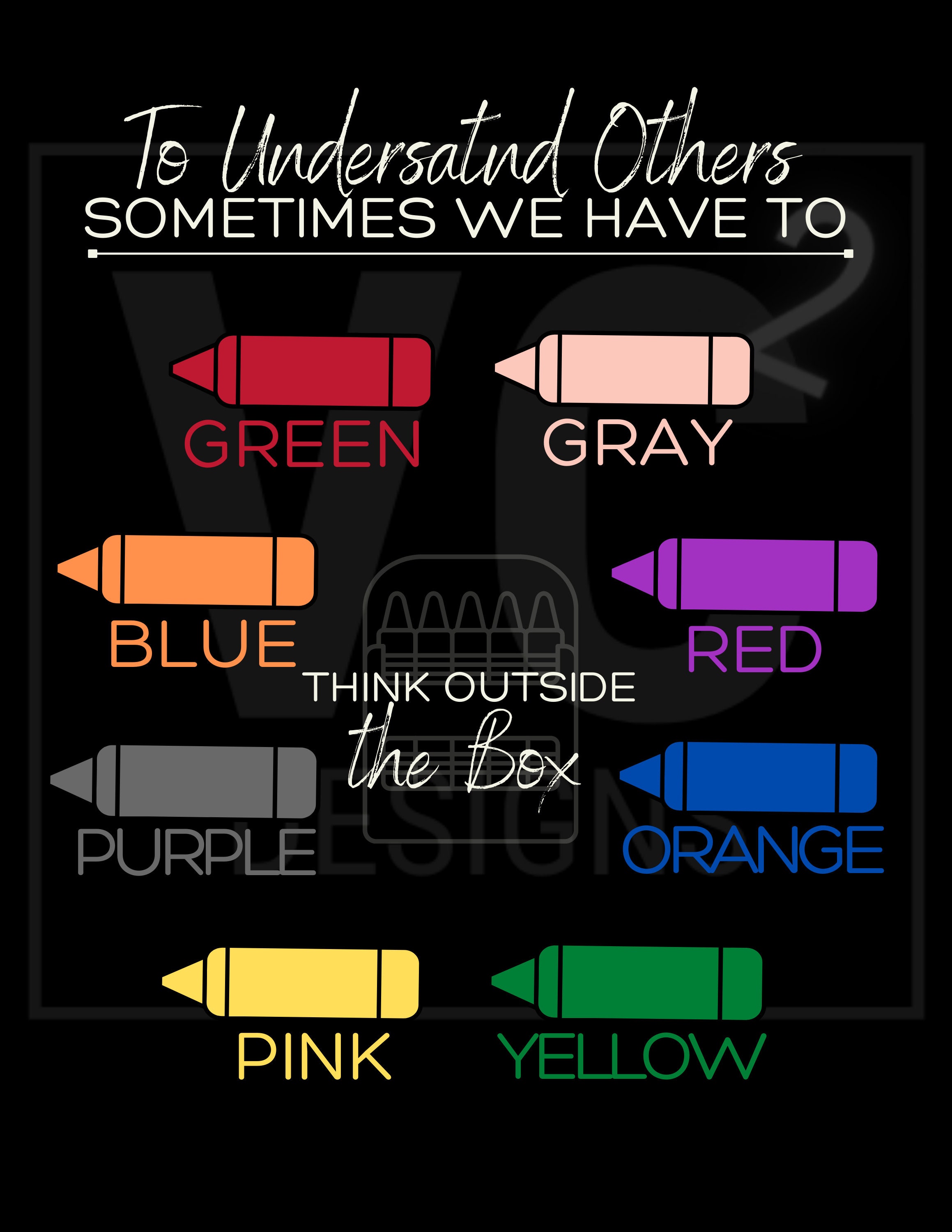 Think Outside the Box Equality Poster Pun/classroom Wall Art/therapy ...