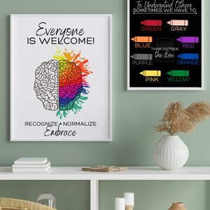 Think Outside the Box Equality Poster Pun/classroom Wall Art/therapy ...