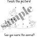 Digital Download Alphabet Dot to Dot Cute Animals Coloring and Learning ...