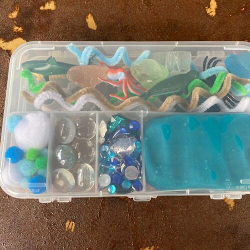 Under the Sea Sensory Playdough Kit - Etsy