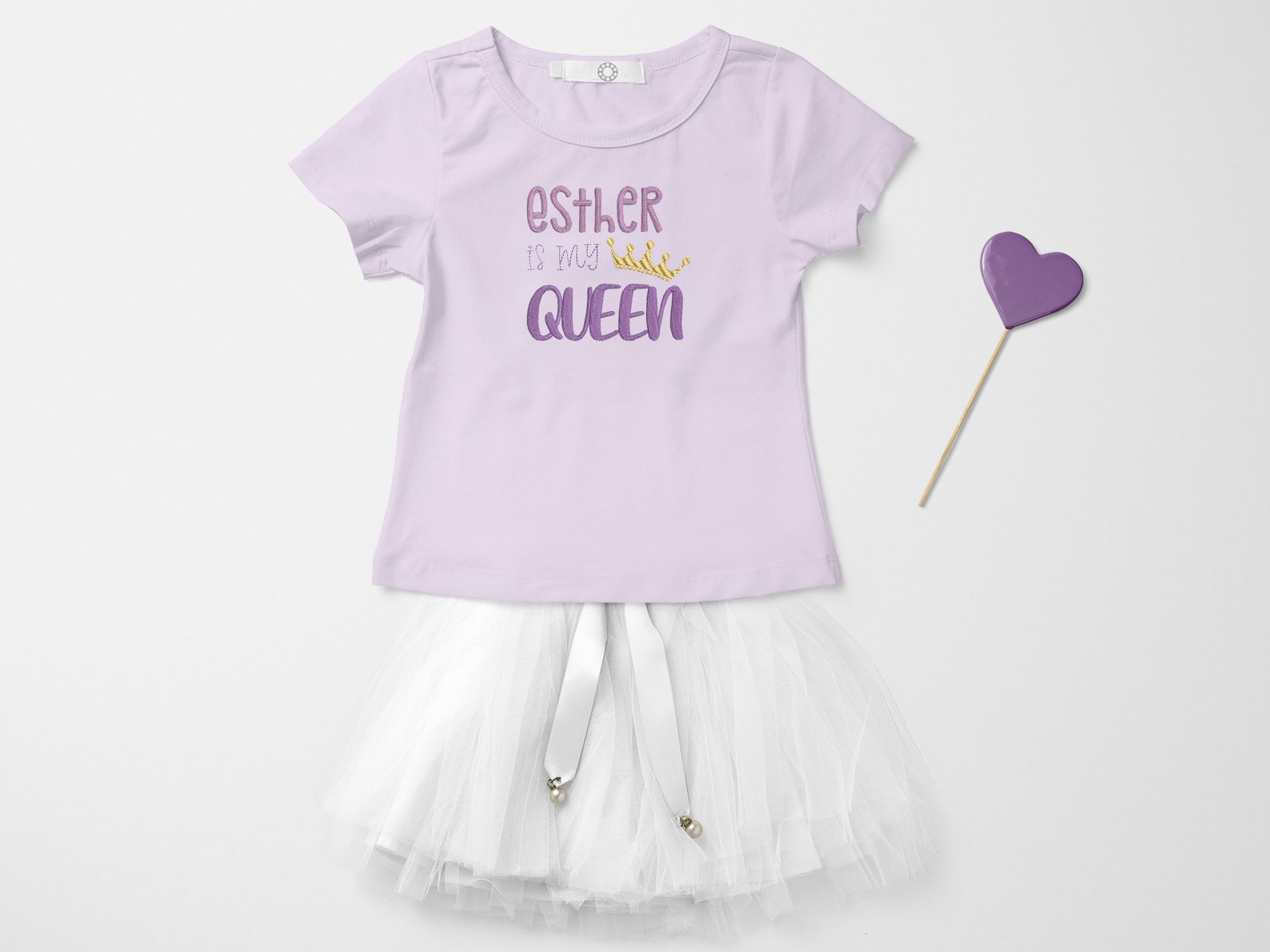 Esther is My Queen Machine Embroidery Design Perfect Pattern - Etsy