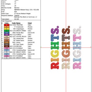 Inclusive Rights Progress Pride Machine Embroidery Pattern Pride Month ...