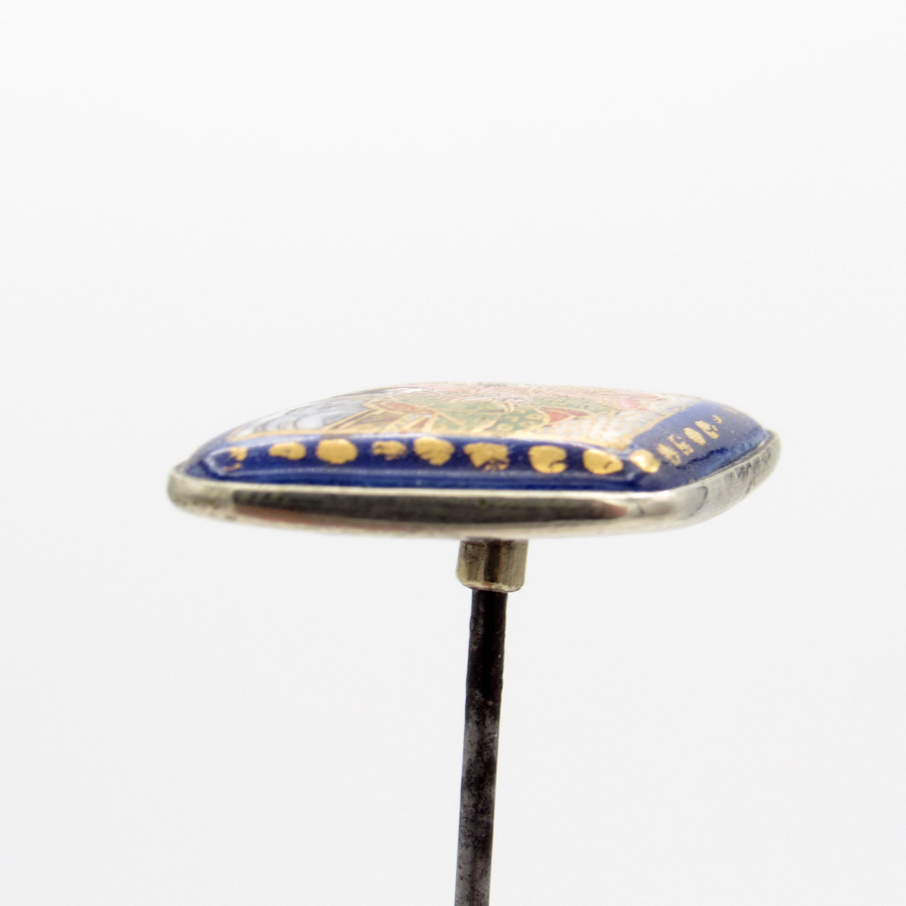Antique Diamond Shaped Geisha Satsuma Hatpin, Hat Pin - Etsy
