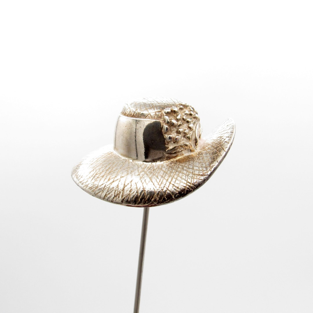 Antique Hatpin ICC of H & HH, Hat Shaped 25th Ann, 1997-2002 Hat Pin - Etsy