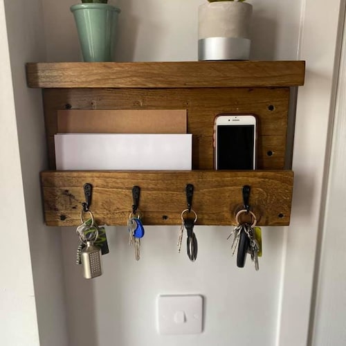 Letter Rack Reclaimed Wood | Etsy UK