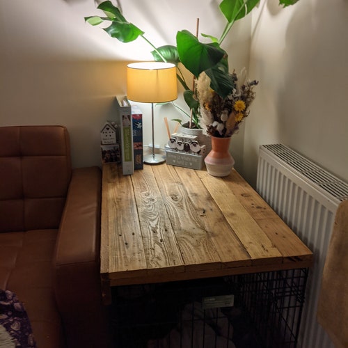 Doublelarge Indoor Dog Kennels rustic Dog Crate-farmhouse Pet | Etsy UK