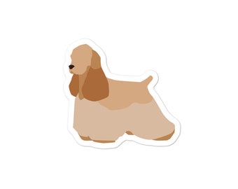 Cocker Spaniel Sticker | Etsy