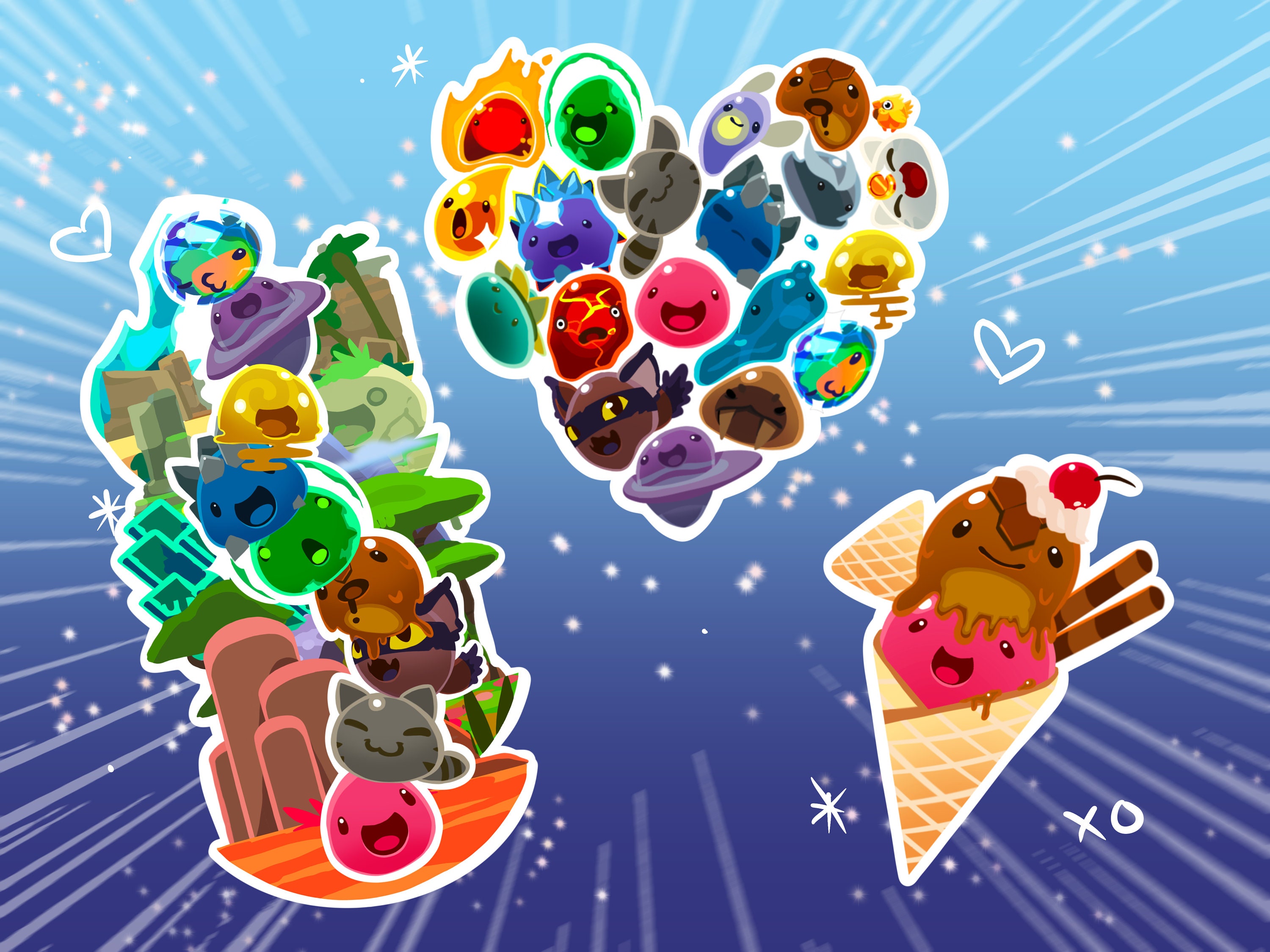 Slime Rancher Vinyl Stickers - Etsy UK