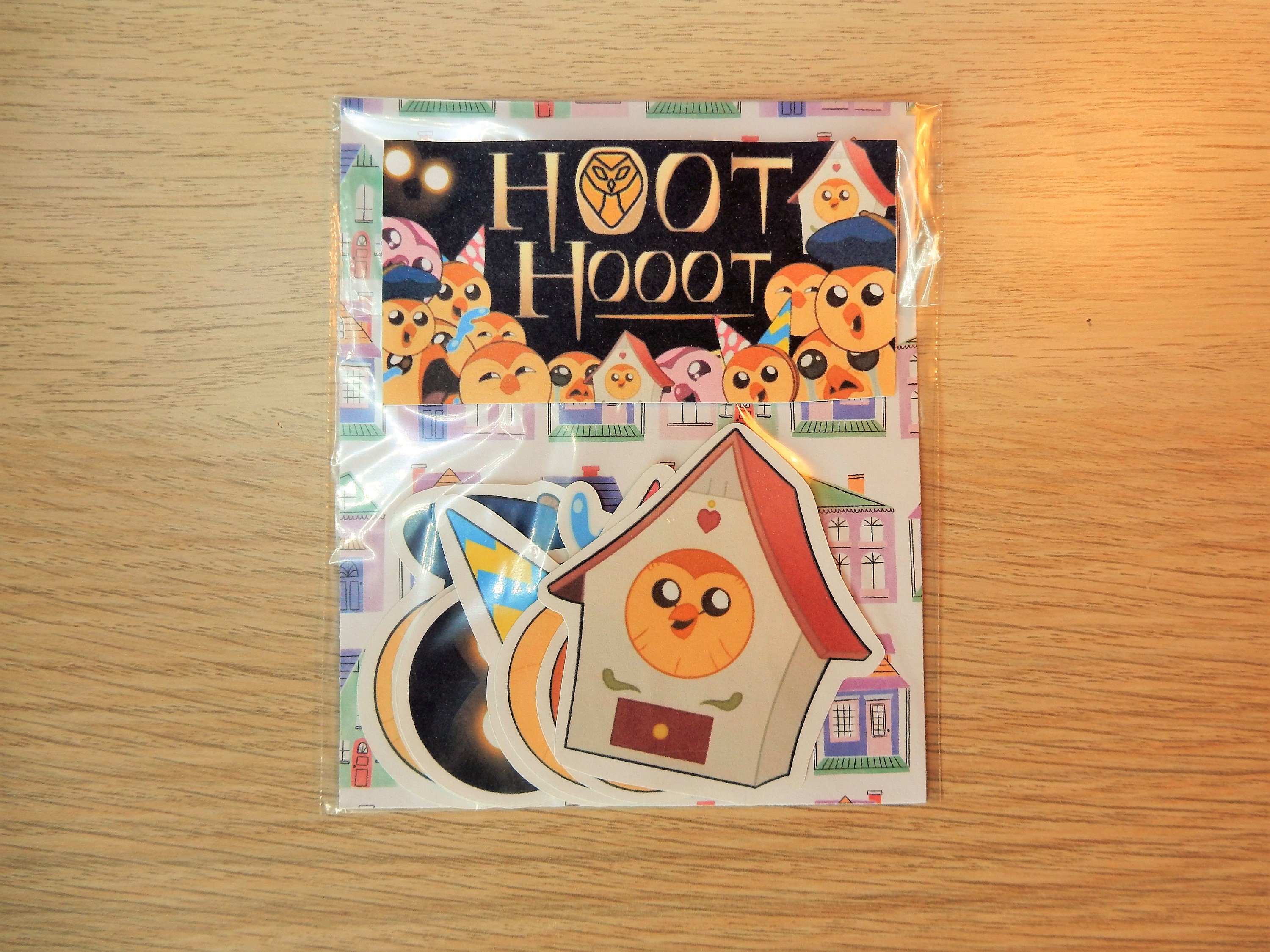 HOOT HOOT Sticker Pack - Etsy