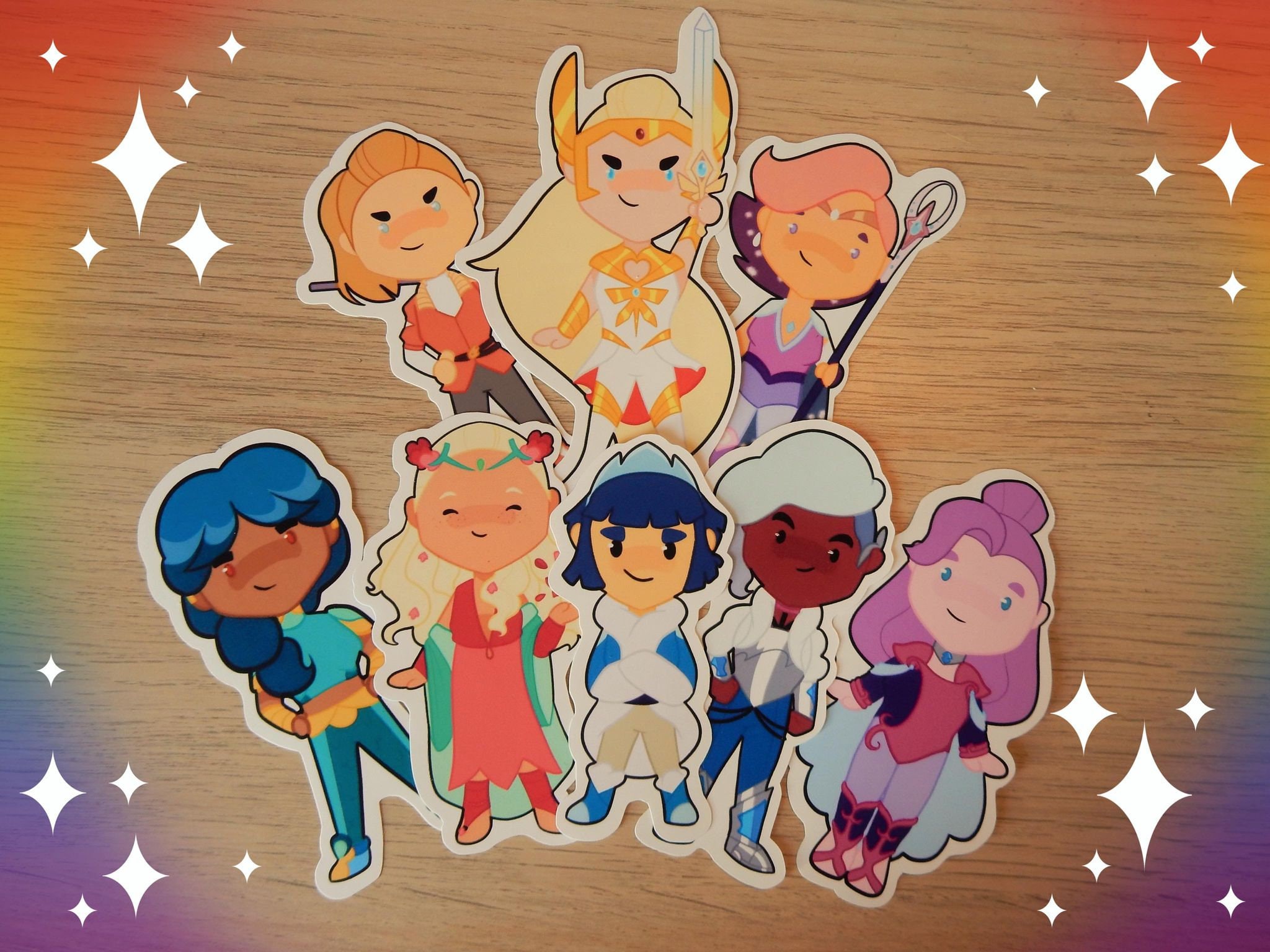 Shera Princess Vinyl Stickers - Etsy Australia