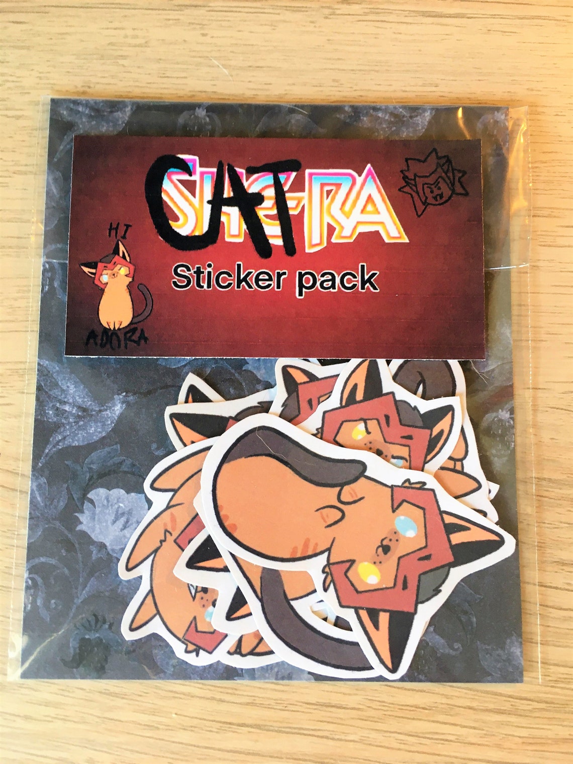 Cat-ra Sticker Pack | Etsy