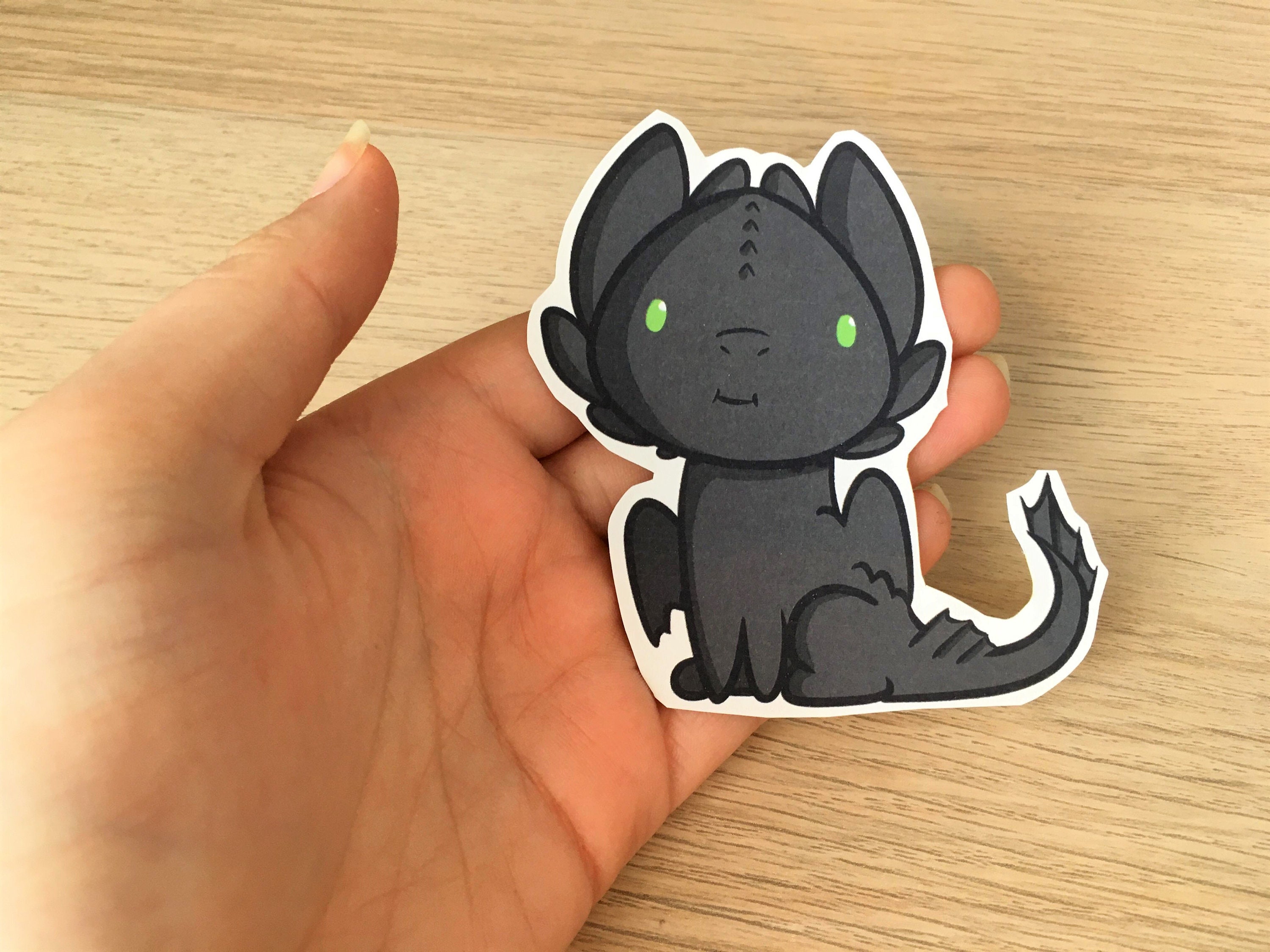 Cute Nightfury Family Sticker Pack | Etsy