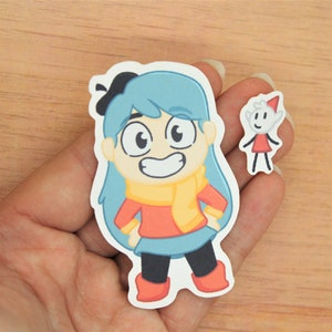 Hilda Paper Sticker Pack - Etsy