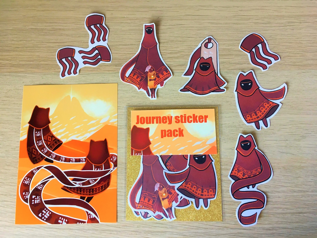Journey Small Print and Sticker Pack - Etsy