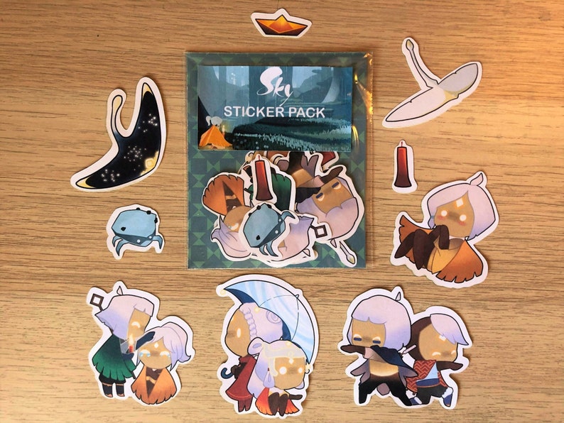 Sky Children of Light Sticker Pack - Etsy