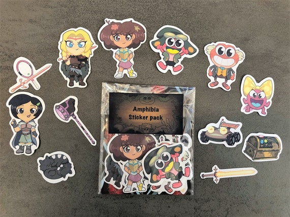 Amphibia Sticker Pack - Etsy