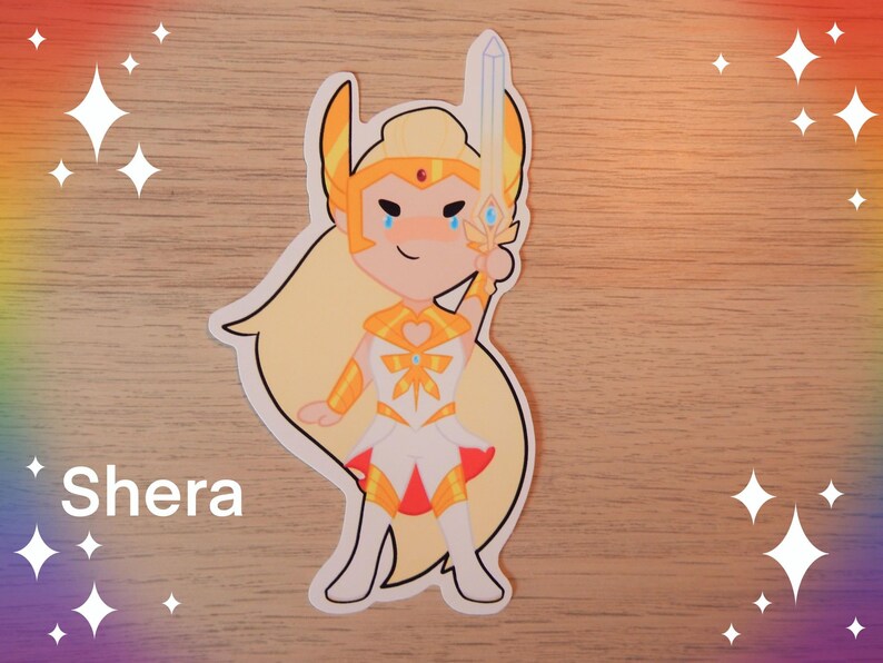 Shera Princess Vinyl Stickers | Etsy Australia