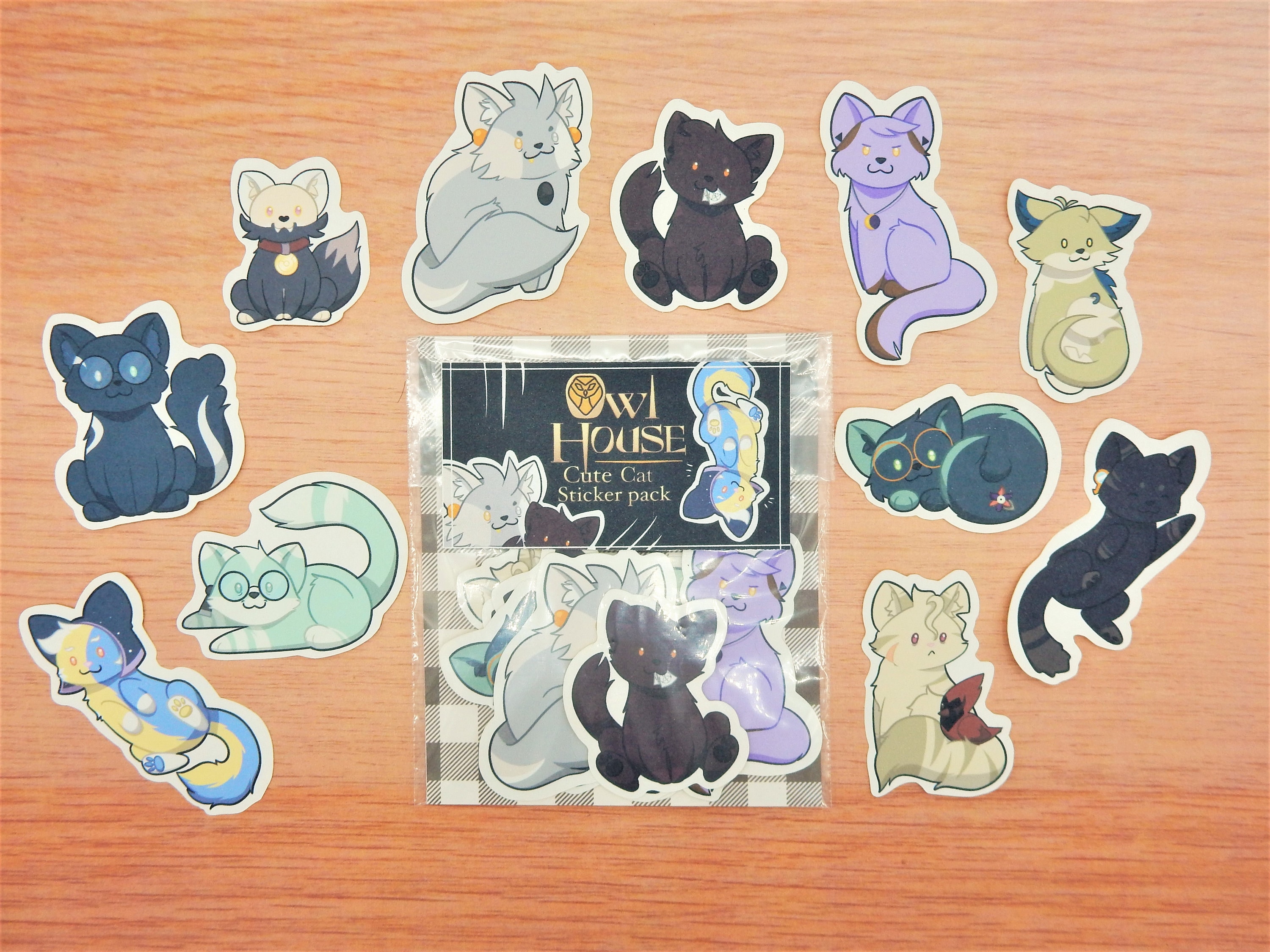 The Owl House Cat Sticker Pack - Etsy