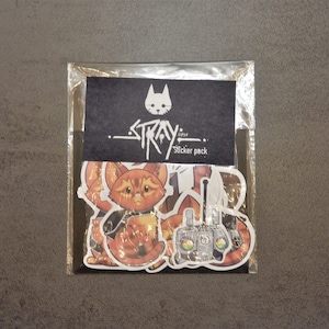 Stray Game Paper Sticker Pack - Etsy