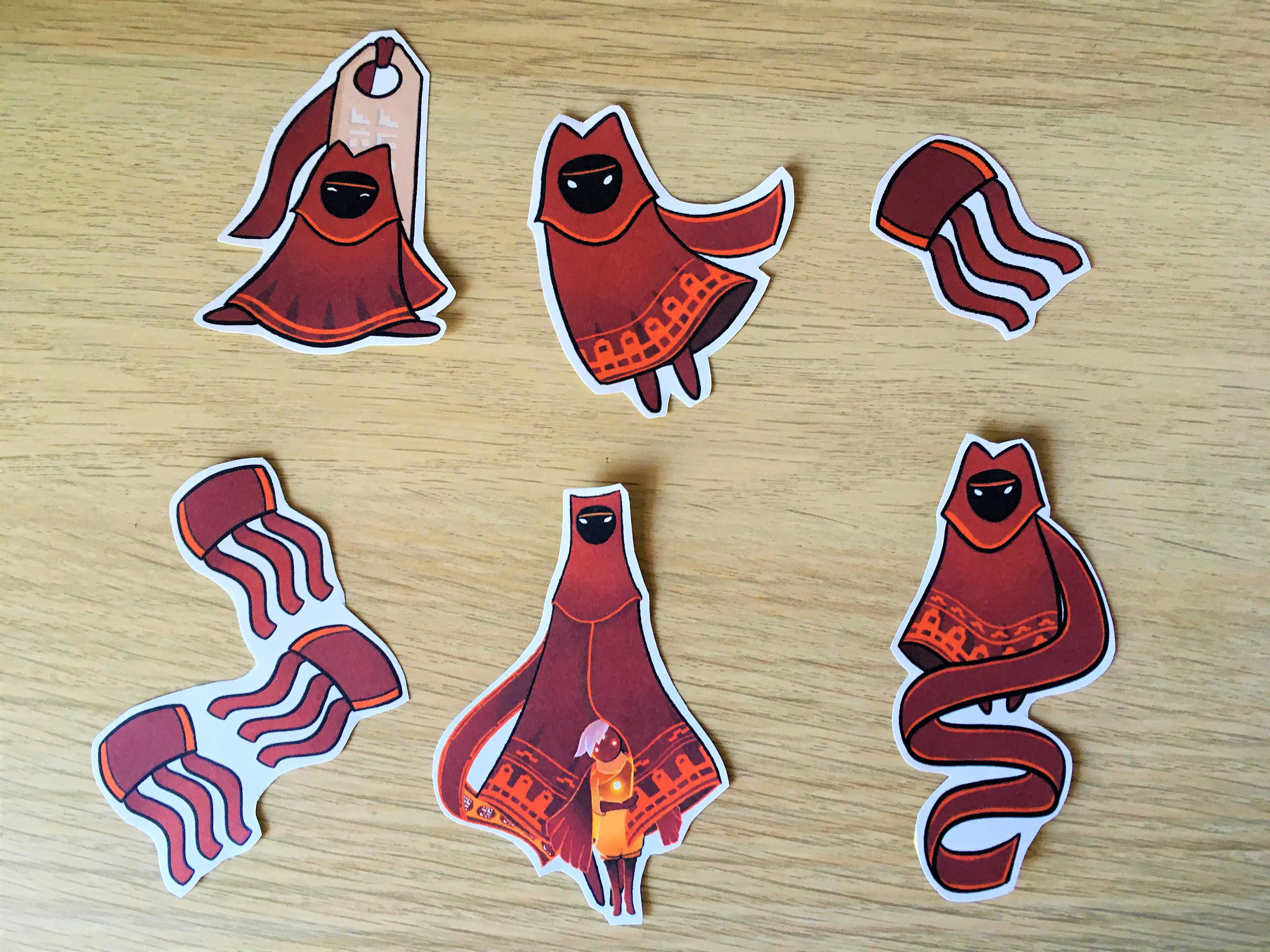 Journey Small Print and Sticker Pack - Etsy