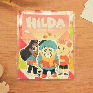 Hilda Paper Sticker Pack - Etsy