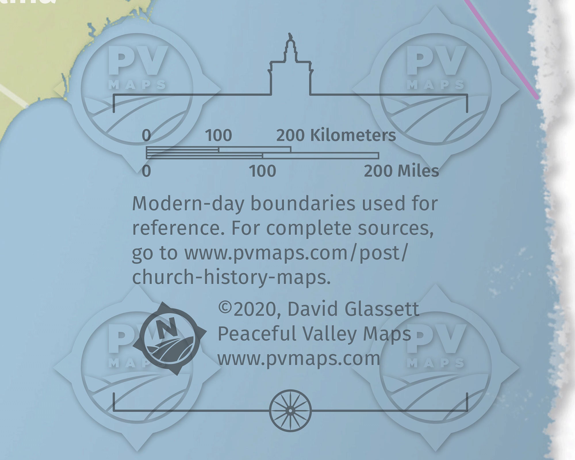 Church History Routes Map | Study Aid | 11x17, 12x18, 20x30, 24x36, A0 ...