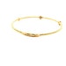 14K Diamond Bangles - Etsy
