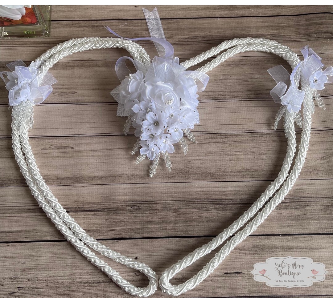 FAST SHIPPING!!! White Wedding Lasso Rope, Wedding Lasso/lazo De ...