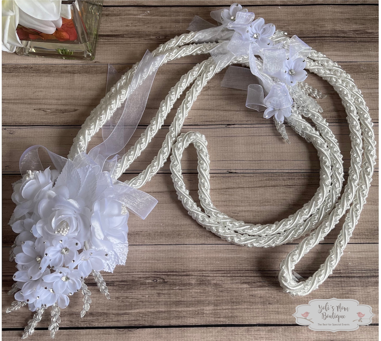 FAST SHIPPING!!! White Wedding Lasso Rope, Wedding Lasso/lazo De ...