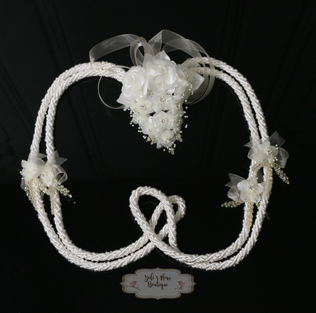 FAST SHIPPING!!! White or Beige Wedding Lasso Rope,/lazo De Wedding ...