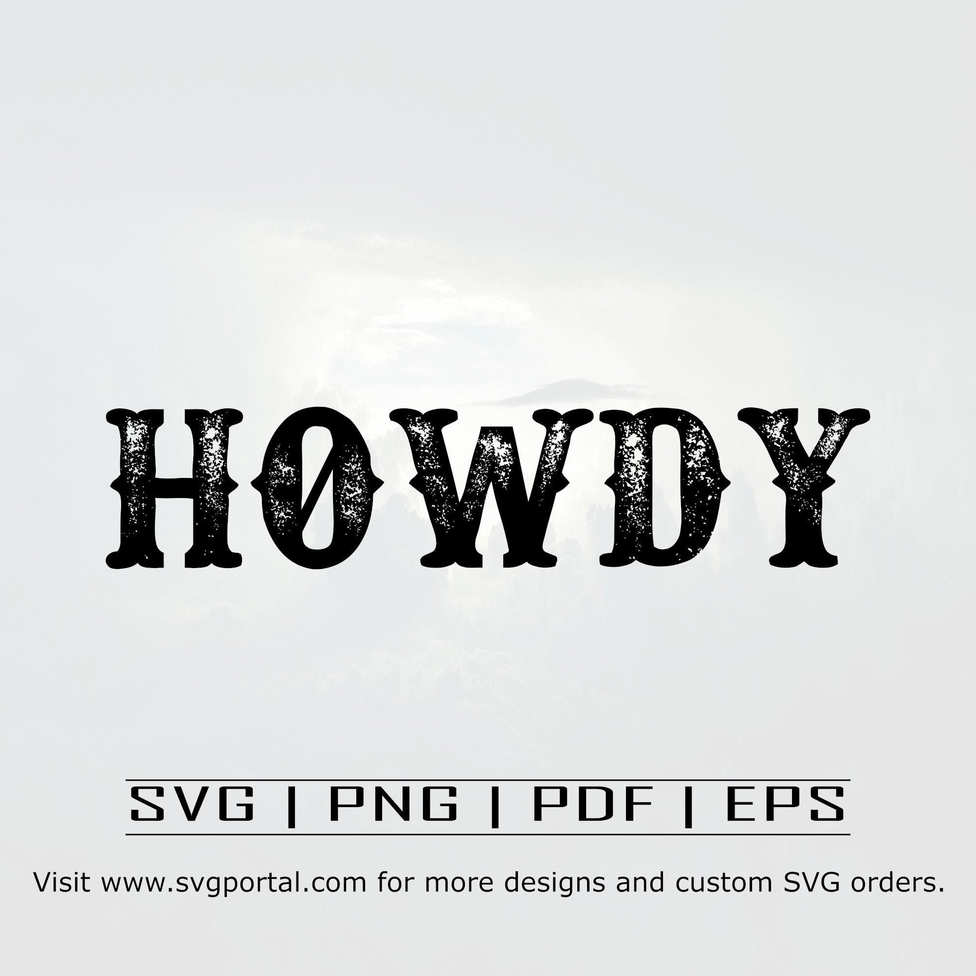 Howdy SVG - Etsy