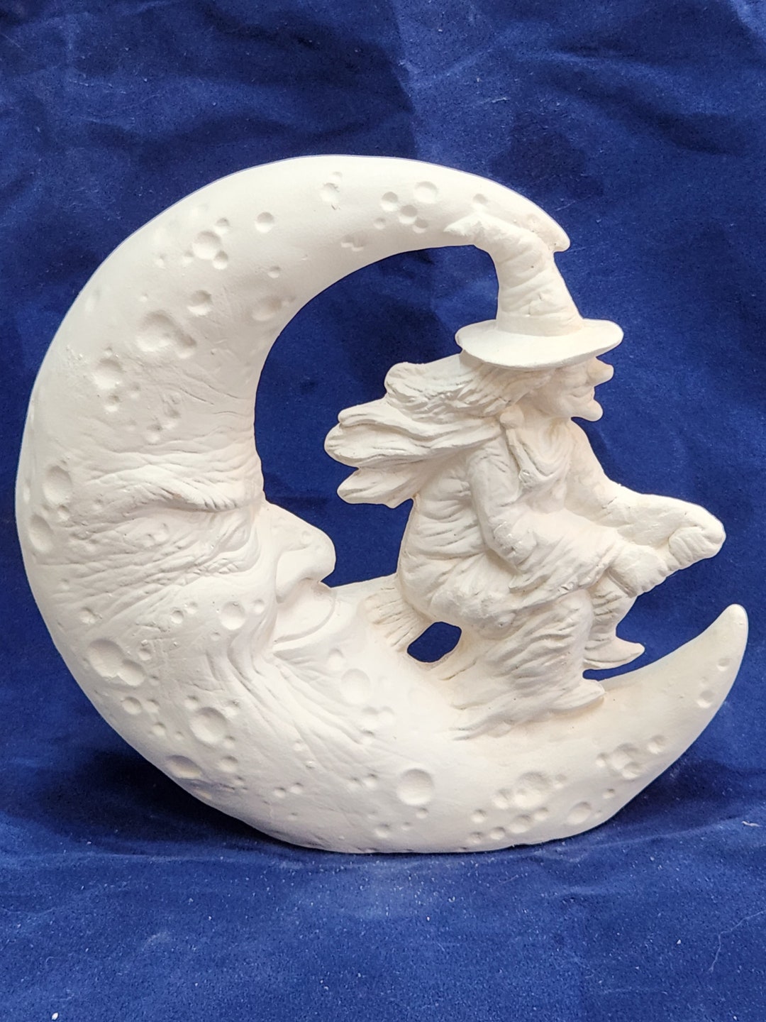 Witch Halloween Witch Ceramic Witch Halloween Decoration - Etsy