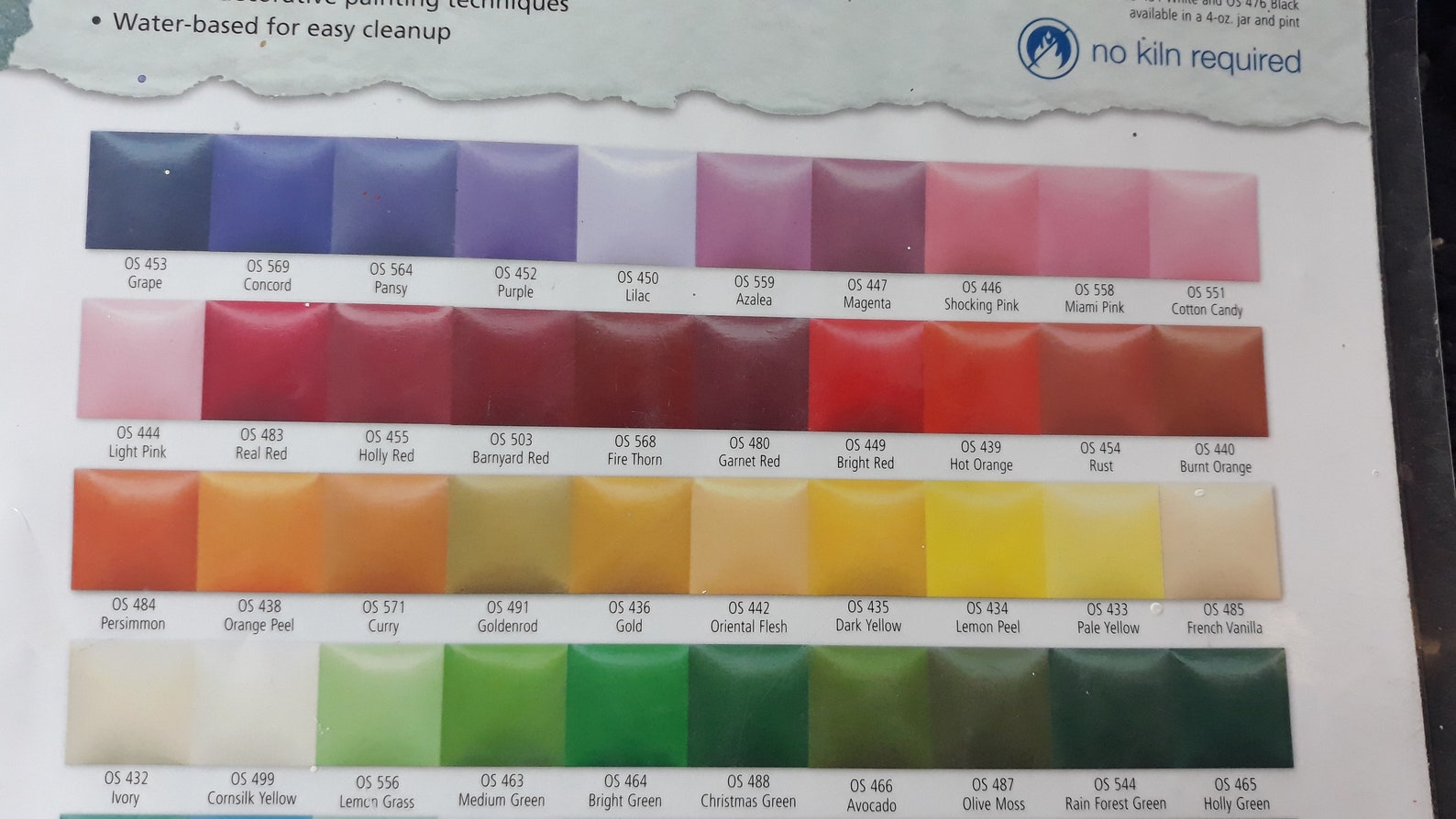 Duncan Bisq-stain Opaque Acrylic Paints Ceramic Bisque Paints | Etsy