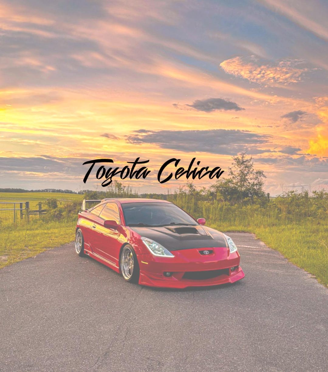 Toyota Celica Vinyl Decal Sticker - Car Window JDM Sticker - Etsy