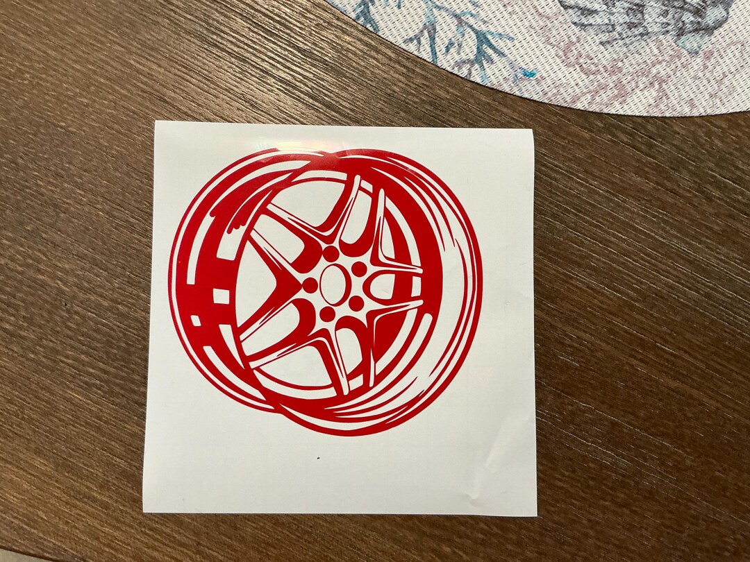 Car Rim Sticker - Etsy