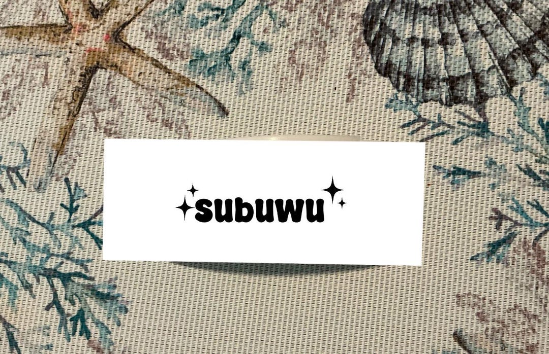 Subuwu Jdm Car Vinyl Decal - Etsy