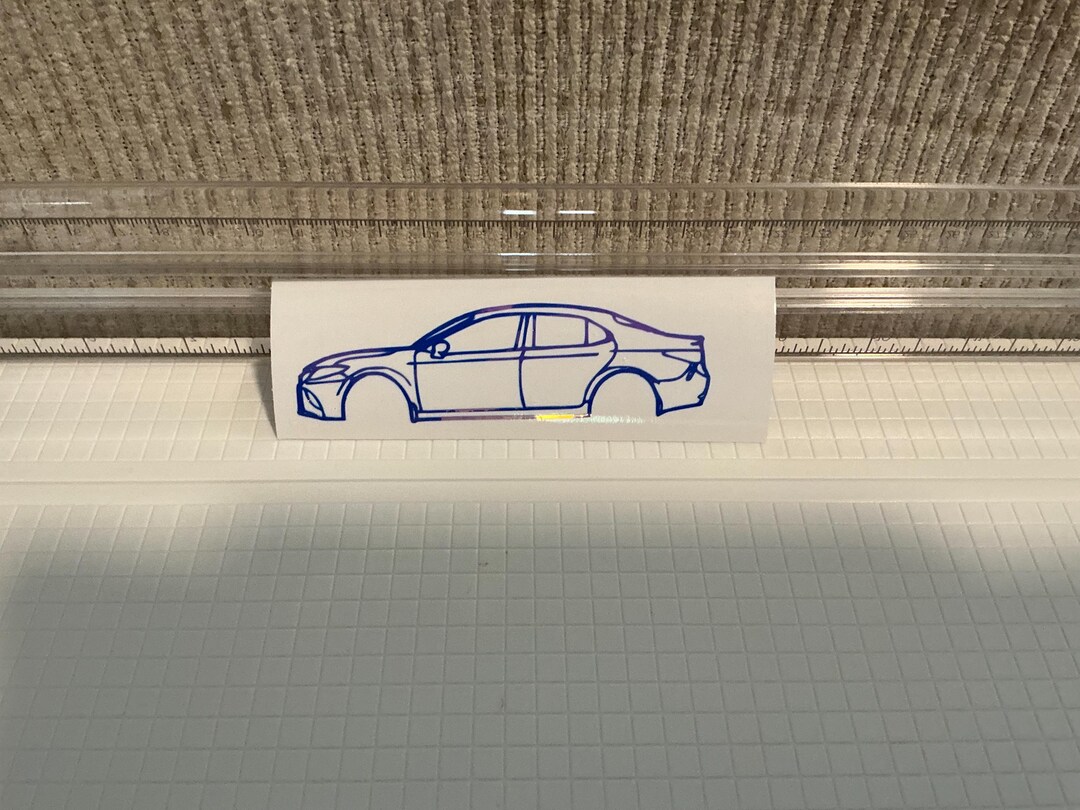 Camry Side Profile Vinyl Sticker - Etsy