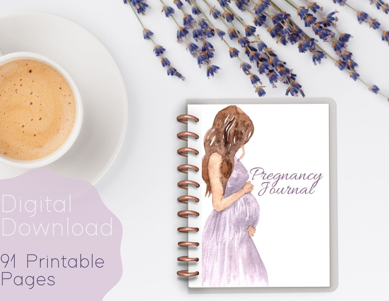 Printable Pregnancy Journal, Week by Week Pregnancy Journal, Pregnancy ...