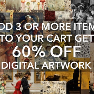 20 Eclectic Digital Artwork, Printable Wall Art, Music Lovers ...