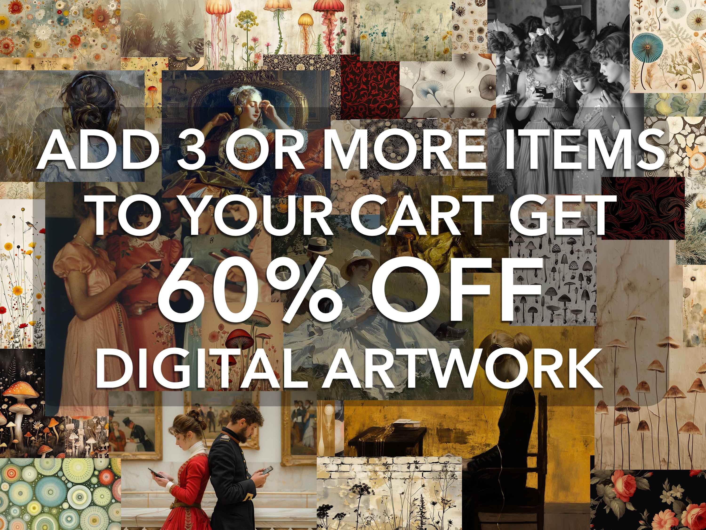 20 Eclectic Digital Artwork, Printable Wall Art, Music Lovers ...