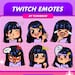 CUSTOM Twitch Emotes by FUMI - by Fumi Portraits - Digital Drawn - Fast ...