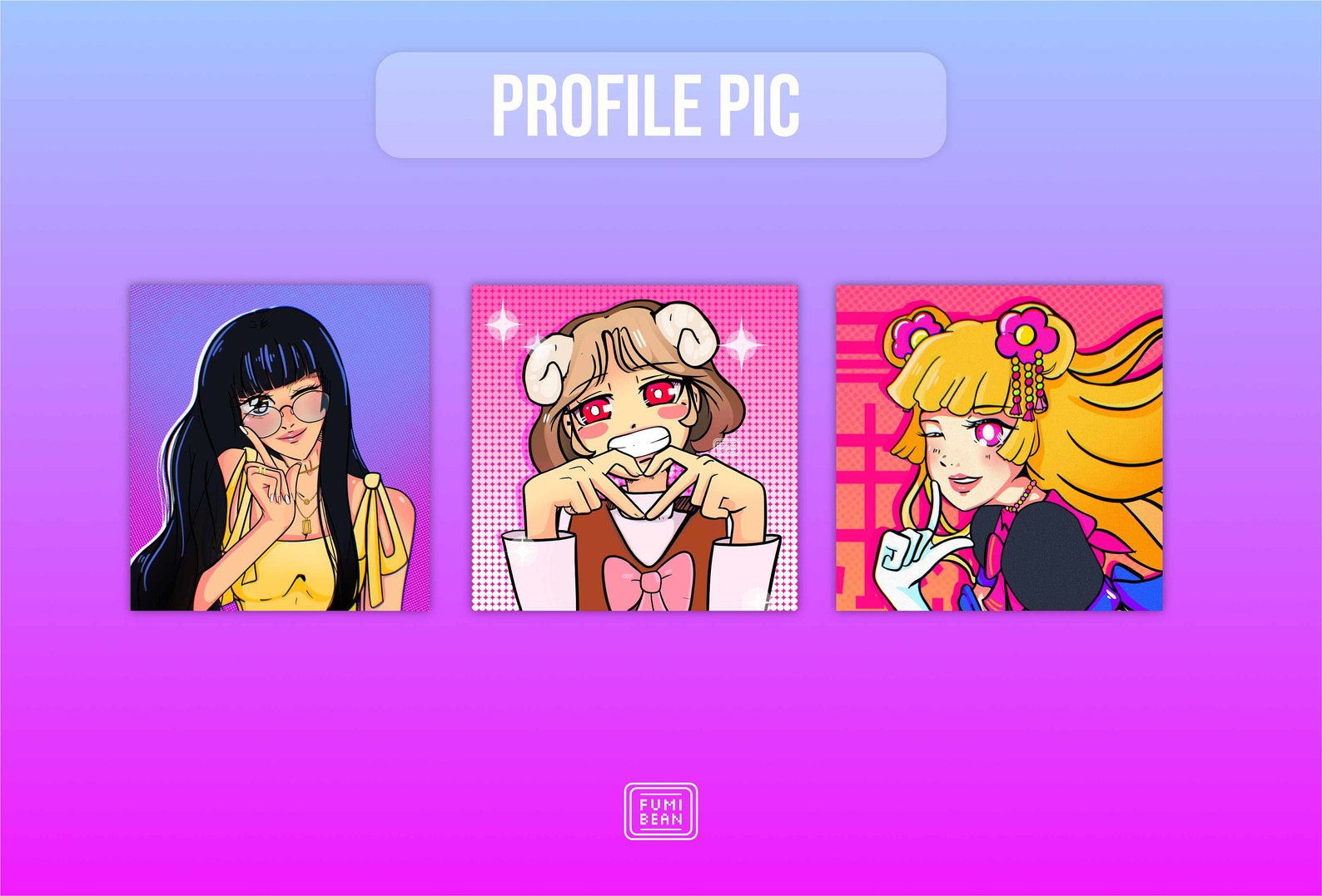 Streamer Art Starter Pack Bundle by FUMI Digital Drawn - Etsy